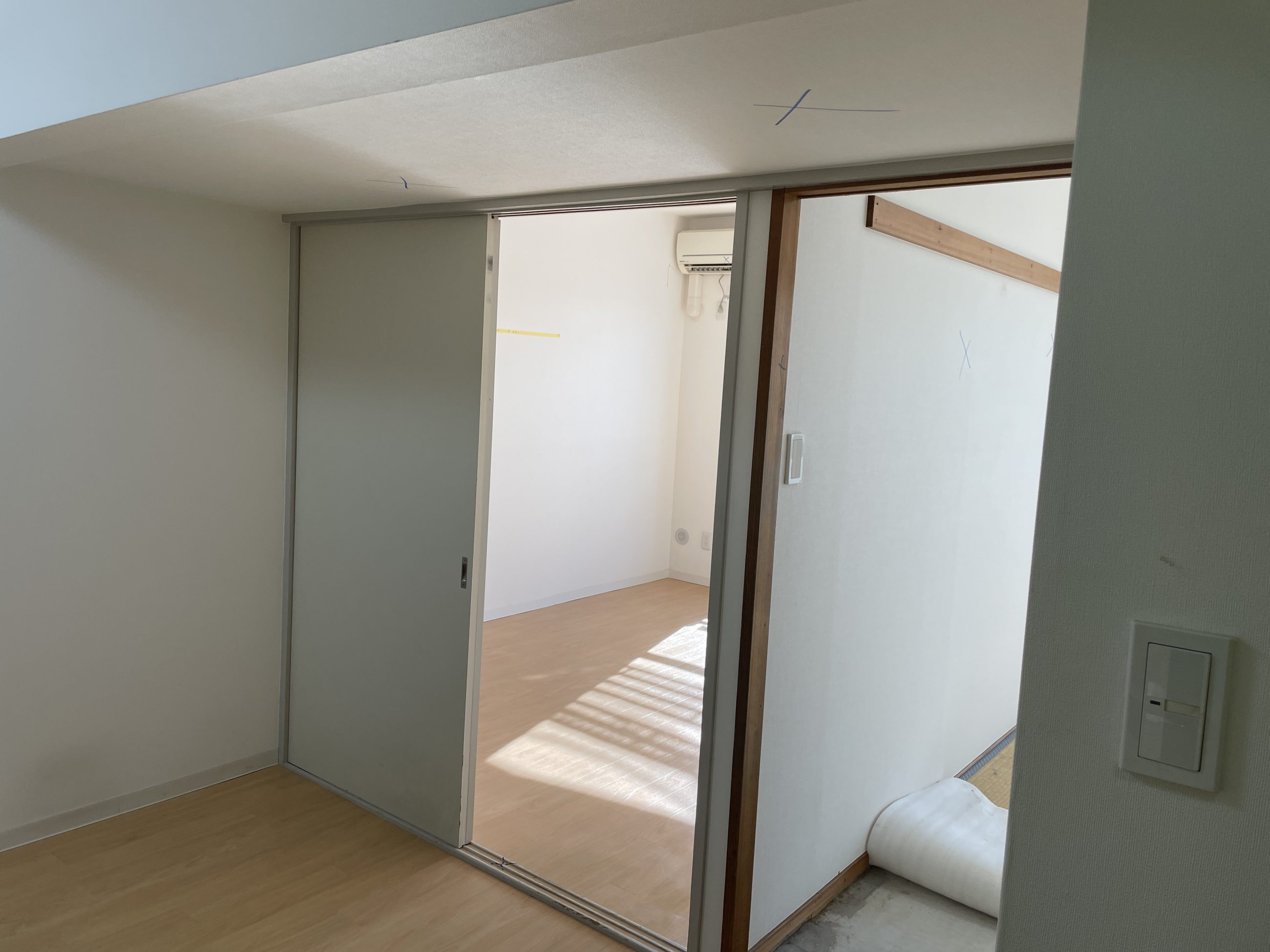 武蔵浦和 築33年の3DK築古マンションを、2LDKに間取り変更をし内装をフルリノベーション2LDK【さいたま市 築33年 マンションリノベーション事例】eims（エイムズ） - eims ...