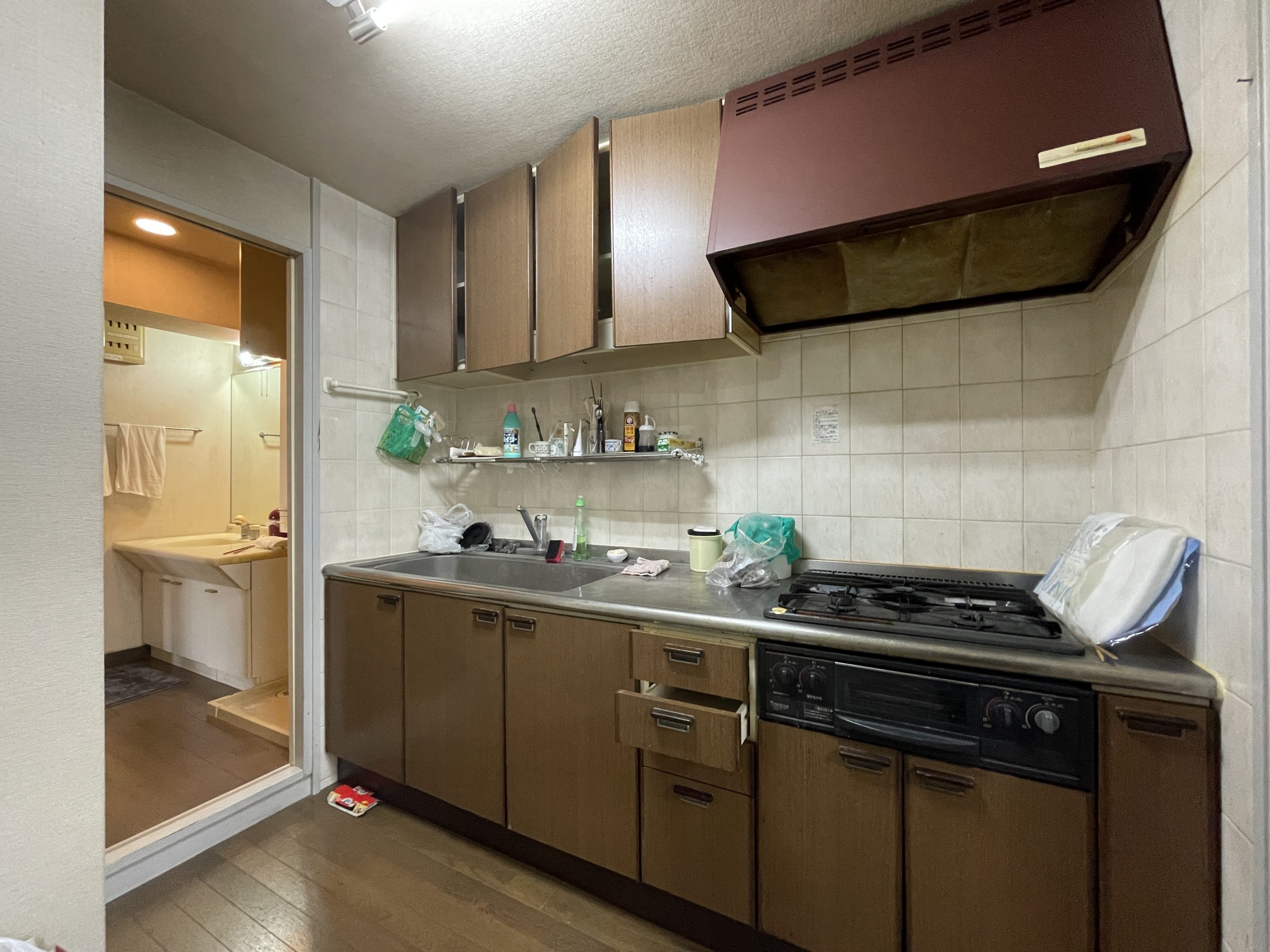 武蔵浦和 築36年 ファミリー向け4DKタイプを開放感のある3LDK、ペニンシュラキッチン、造作洗面にフルリノベーション【さいたま市 築36年3LDK リノベーション事例】eimsエイムズ ...