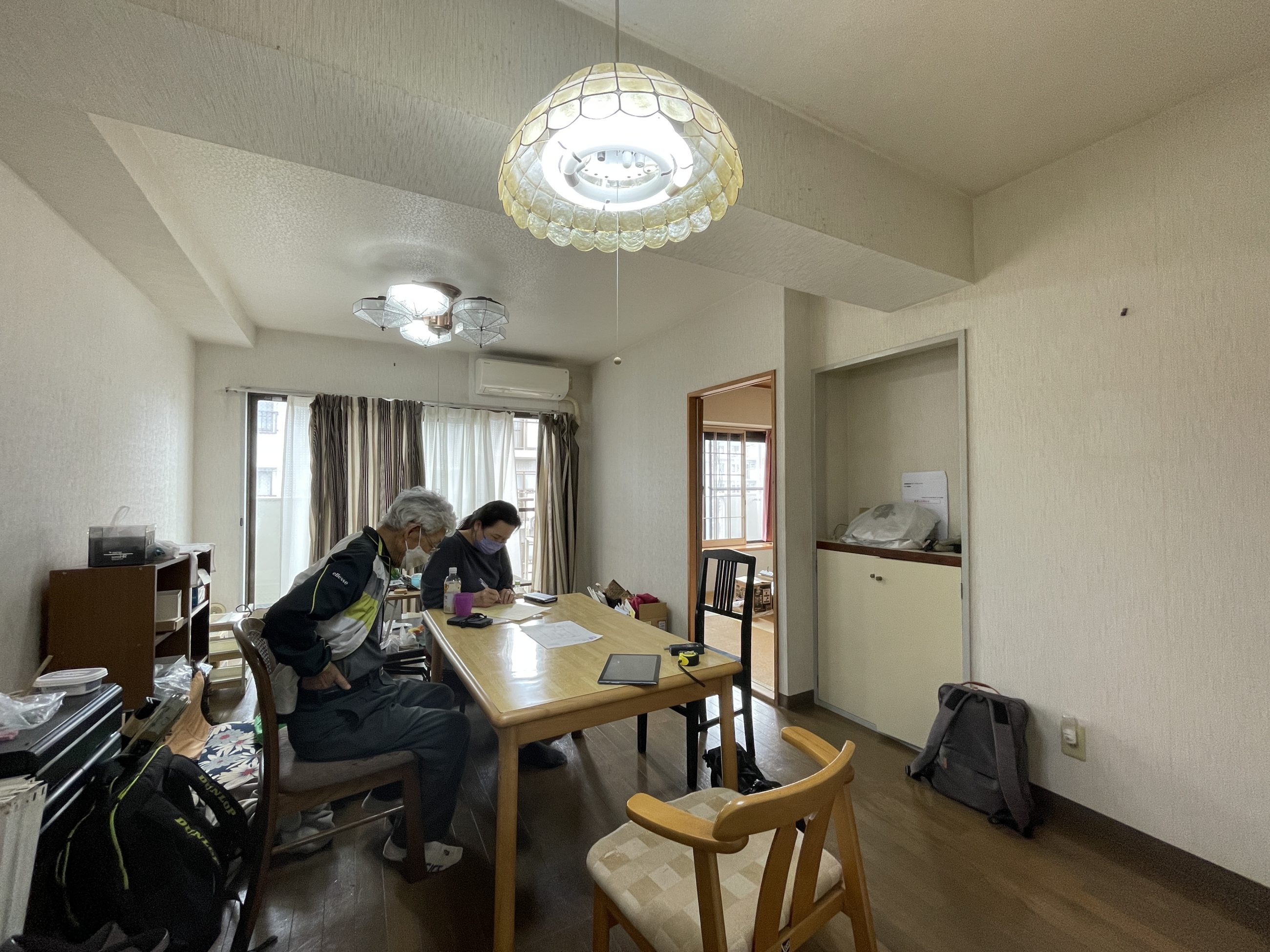 武蔵浦和 築36年 ファミリー向け4DKタイプを開放感のある3LDK、ペニンシュラキッチン、造作洗面にフルリノベーション【さいたま市 築36年3LDK リノベーション事例】eimsエイムズ ...