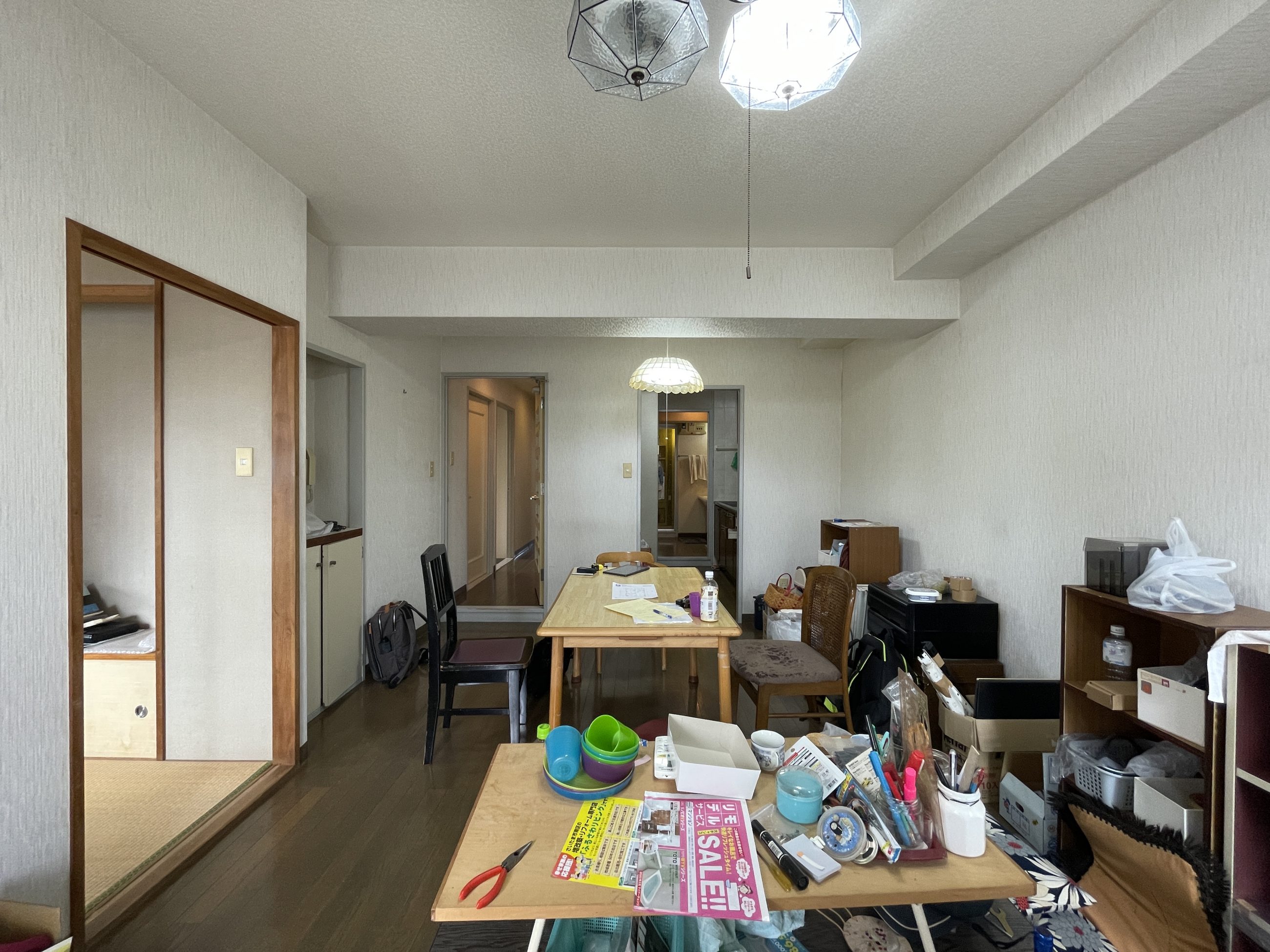 武蔵浦和 築36年 ファミリー向け4DKタイプを開放感のある3LDK、ペニンシュラキッチン、造作洗面にフルリノベーション【さいたま市 築36年3LDK リノベーション事例】eimsエイムズ ...