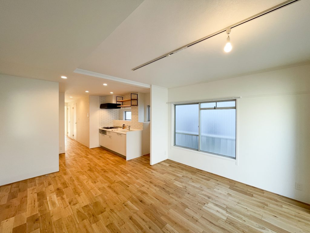 久が原 築43年、56㎡の和室2部屋の3DKファミリーを2LDKにフルリノベーション【大田区 鉄骨マンション 築43年 2LDK 賃貸】eims（エイムズ - eims (エイムズ)